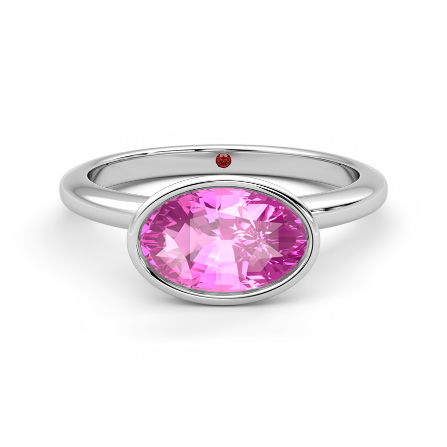 Purity | Platinum solitaire style engagement ring | Taylor & Hart